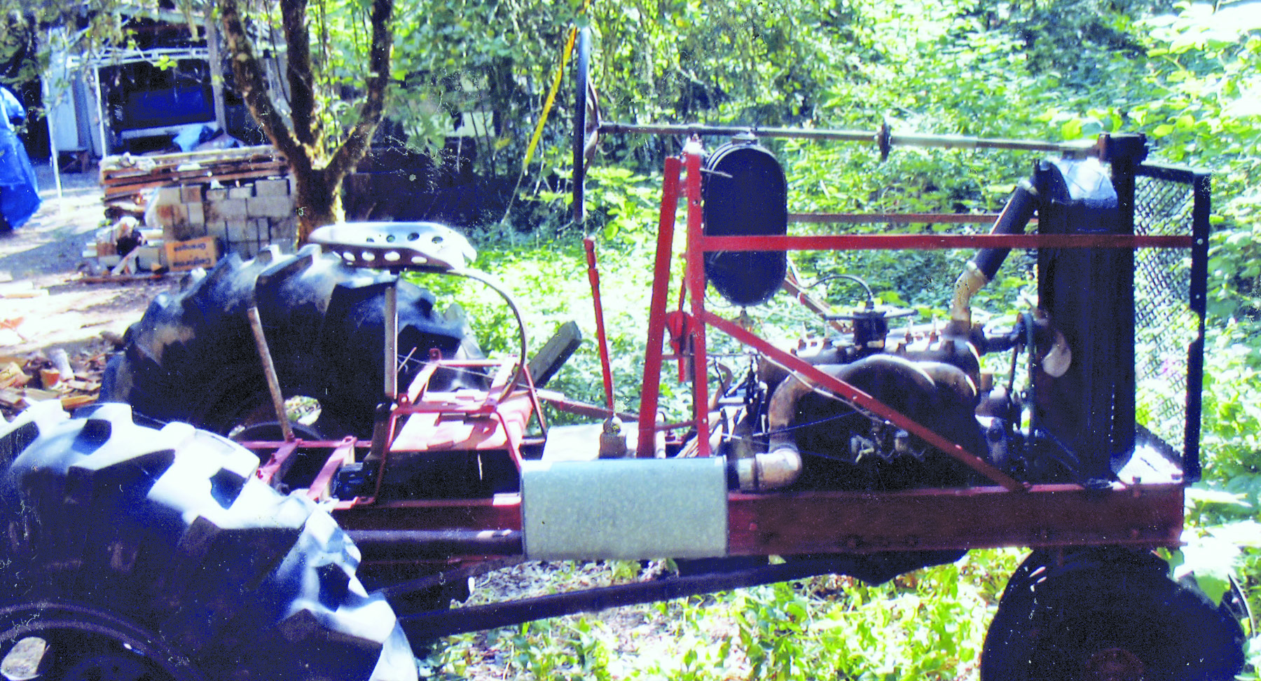 Yankee Doodle(bug) Dandy: A Homemade Tractor From Ford Model A Parts ...